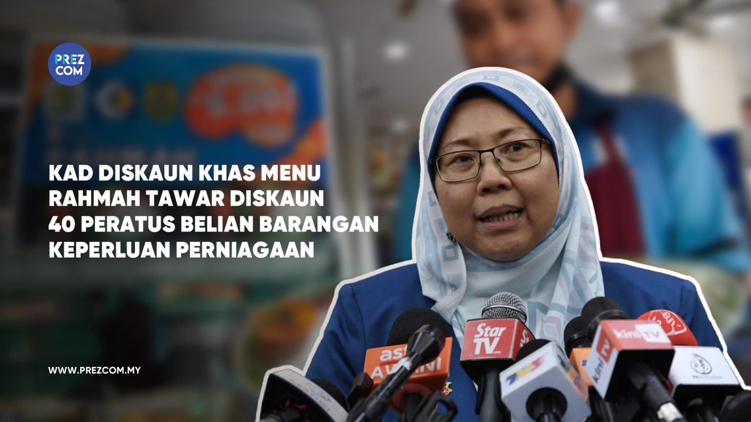 Kad Diskaun Khas Menu Rahmah Tawar Diskaun 40 Peratus Belian Barangan ...